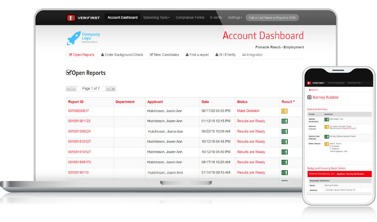 VeriFirst Background Screening - FCRA Compliant Background Checks